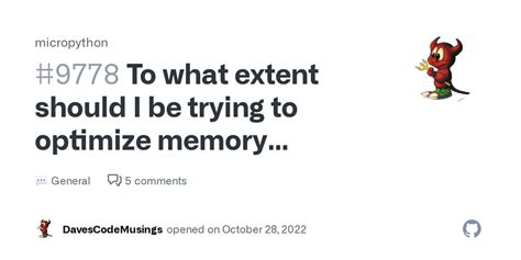To What Extent Should I Be Trying To Optimize Memory Usage