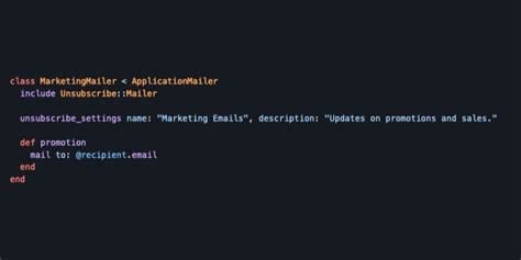 i built a gem that makes it easy to automatically unsubscribe from emails in rails r devto