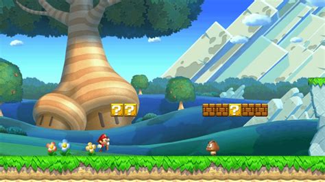 Super Mario Game Background