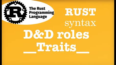 Rust Programming Traits Are One Of The Most Powerfultraits A Deep Diverust Traits Youtube