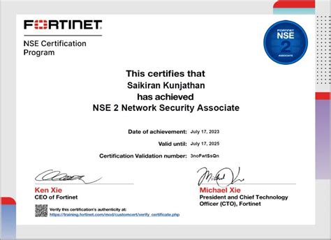 Saikiran Kunjathan On Linkedin Im Happy To Share That Ive Obtained A New Certification Network…