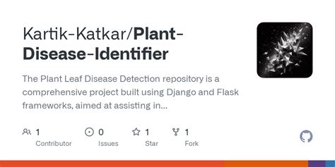 github kartik katkar plant disease identifier the plant leaf disease