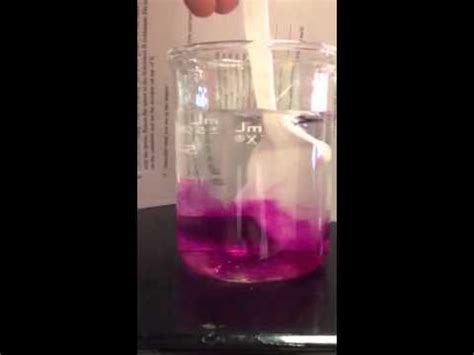 Potassium Permanganate Dissolving In Water YouTube