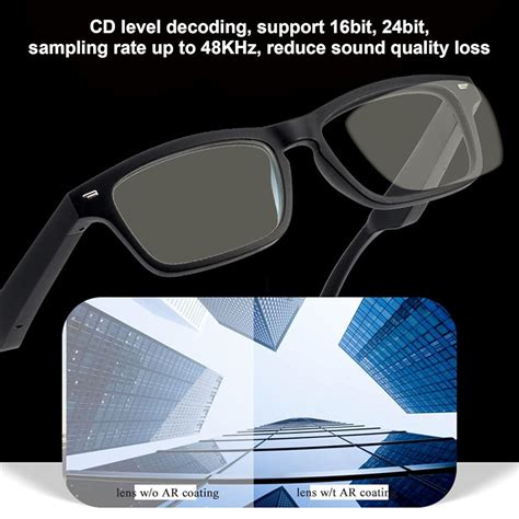 Occhiali Intelligenti Bluetooth Upqrsg Audio Stereo Chiamate