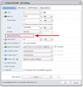 Virtual Machine CPU Hot Add And Memory Hot Plug Features Are Grayed Out TechCrumble