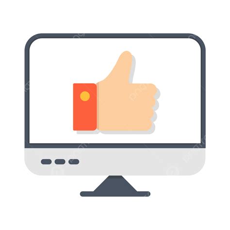 플랫 아이콘처럼 벡터 엄지손가락 같은 Lcd 엄지 손가락 Png 일러스트 및 벡터 에 대한 무료 다운로드 Pngtree