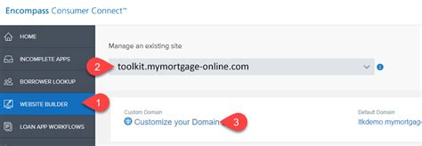 Adding A Custom Domain To Consumer Connect Lender Toolkit Help Docs
