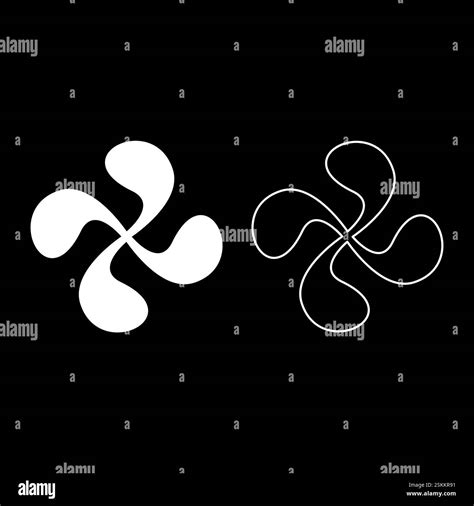 Lauburu Stock Vector Images Alamy