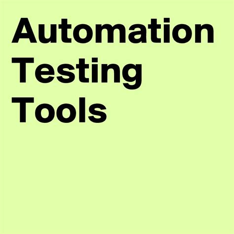 Automation Testing Tools Post By Ilonamosh1 On Boldomatic