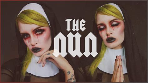 The Nun Halloween Makeup Tutorial Youtube