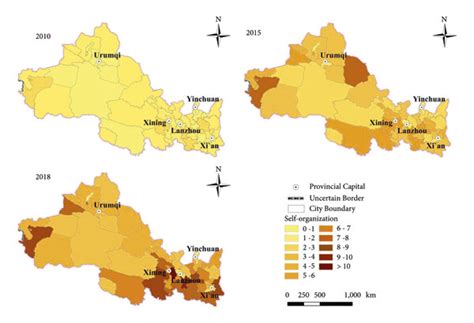 Spatial Distribution Pattern Of Urban Self Organization Download Scientific Diagram