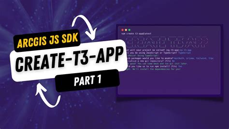 Using Create T3 App With Arcgis Maps Sdk For Javascript Part 1 Youtube