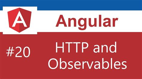 Angular Tutorial 20 And Observables Youtube
