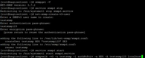 CentOS RHEL 7 Install And Configure SNMPv3 Devopszones