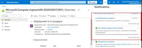 step by step guide to azure compute gallery and capturing a vm image dev community