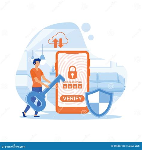 Otp Authentication Secure Verification One Time Password For Secure