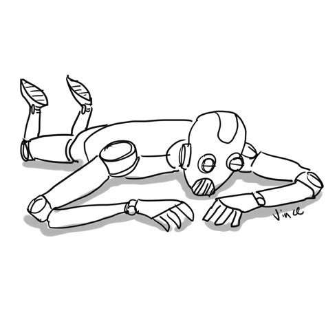 Broke Cardboard Robots