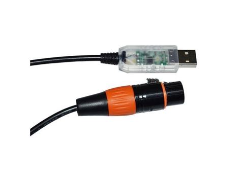 Colorful Rs485 Dmx512 To Usb 3pin 3p Dmx 512 Xlr Female Converter Cable For Freestyler Qlc Stage