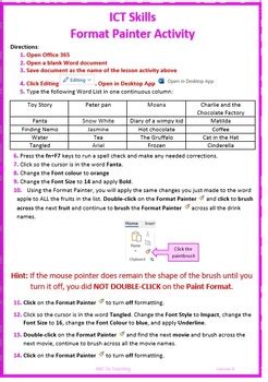 ICT Skills By ABC OZ Teaching TPT