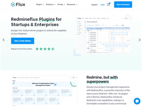 Redmineflux Sites Gallery Design Awards Winner
