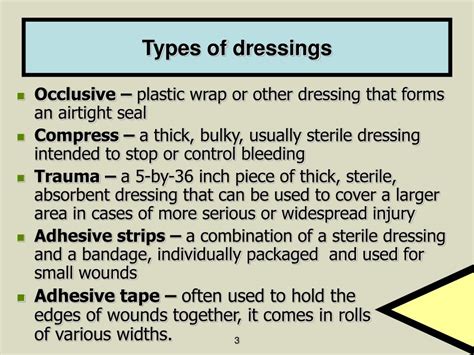 Ppt Ch 10 Dressing And Bandaging Powerpoint Presentation Free