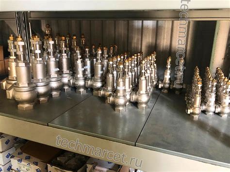 Клапан предохранительный латунный с узлом ручного подрыва муфтовый Pn 16 бар купить в Техмаркет