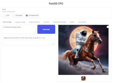 Rupesh Sreeraman On Linkedin Fastsdcpu Intel Openvino