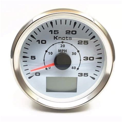 85mm Gps 속도계 주행 거리계 35 노트 해양 Gps 속도 게이지 40mph 속도 표시기 백라이트 적합 보트 자동차속도계 Aliexpress