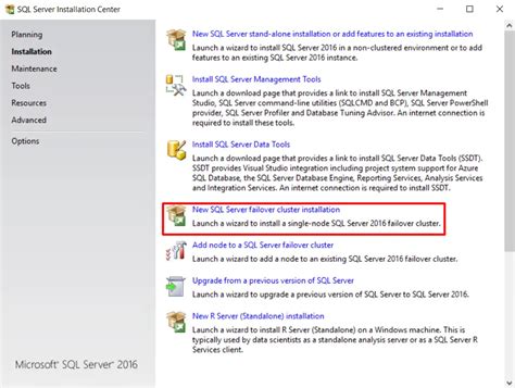 Microsoft Sql Server 2016 Cluster Setup Using Hyper V Virtual Machines