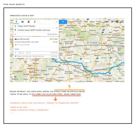 Javascript Use The Standard Google Maps Interface On Embedded Maps Google Maps API Stack
