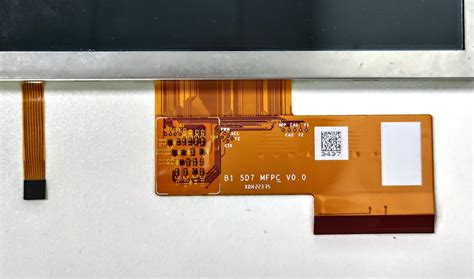 5 7″ Square Display Hys Display Tft Lcd Module Custom Tft Lcd Display Factory