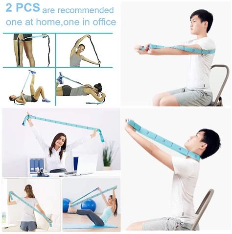 Stretching Straps Hamstring Stretcher Device Elastic Exercise Band Yoga