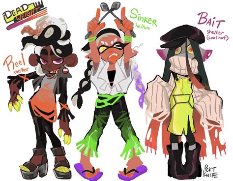 Penis Von Pussy On Twitter Rt Pcktknife [splatoon Oc] Redesigned