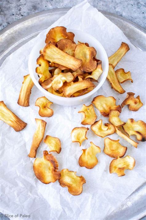 Baked Parsnip Chips