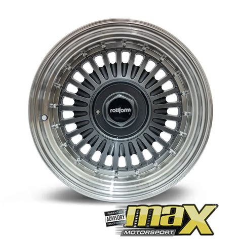 15 Inch Mag Wheel Mx1688 Rf Wheel 4x1001143 Pcd Max Motorsport