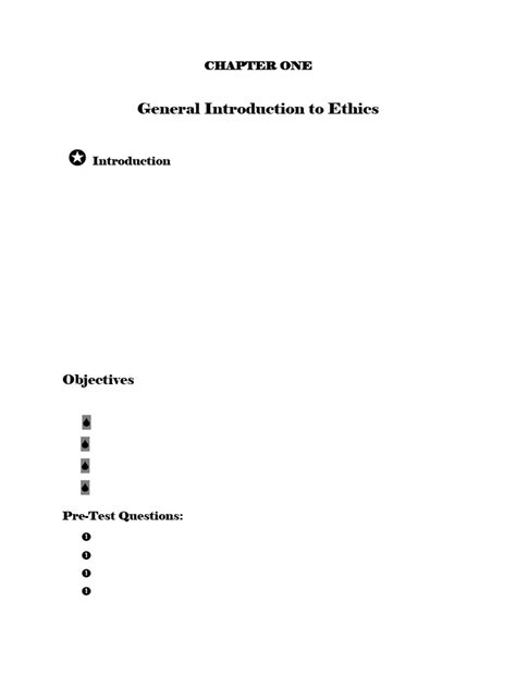 Module Introduction To Ethics Pdf Morality Virtue