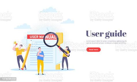 사용자 수동 가이드 책 플랫 스타일 디자인 벡터 일러스트 개념에 대한 스톡 벡터 아트 및 기타 이미지 개념 경영자 계획 Istock