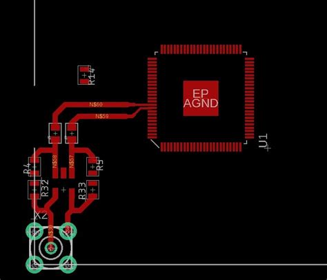 1 Ghz Clock Input How Do I Make This Better A Part Without Outline Is