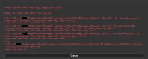 Trouble With Faceid Plusv2 Installed Insightface From A Tutorial And Now Receiving This Error
