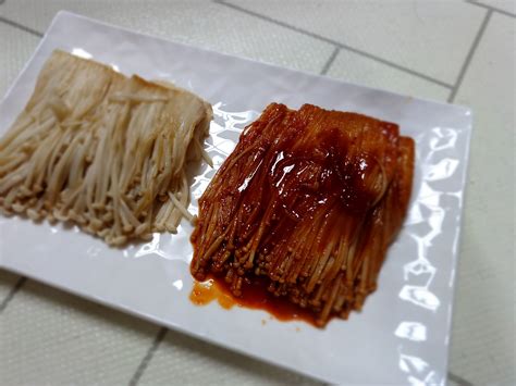 팽이버섯양념구이 만드는법 불닭팽이버섯 레시피
