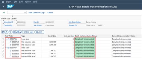 Batch Processing Automation Of Sap Notes Sap Community