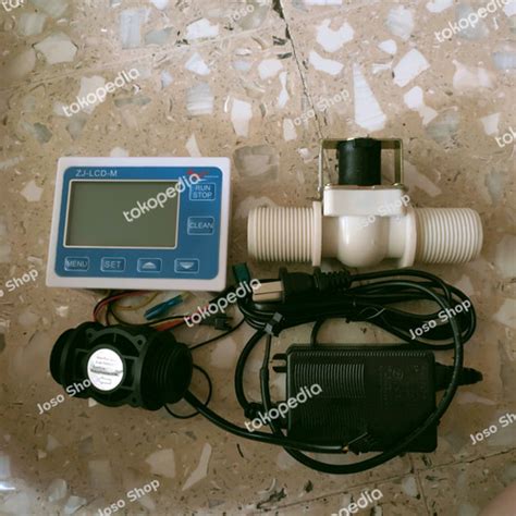 Jual Digital Flow Meter Control Sensor Inch Full Set Jakarta Barat Joso Shop Tokopedia