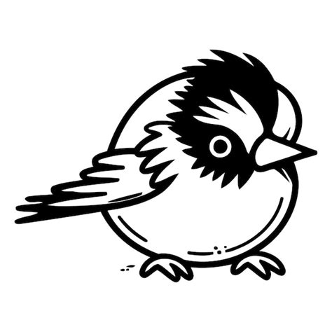 Premium Vector Sparrow Vector Illustration Isolated On A White Background