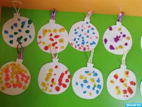 Конспект НОД по лепке «Елочная игрушка вторая младшая группа 3 фото Воспитателям детских