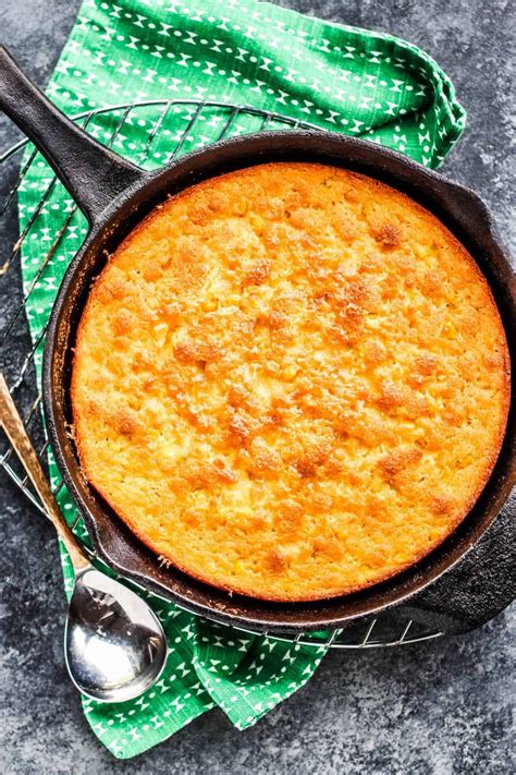 Spoon Cornbread With Skillet Roasted Corn Artofit