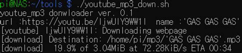 Github Djmongyoutube Dlmp3script Youtube Dl Command Option Is Too
