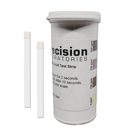 High Level Peracetic Acid Test Strips Fast And Accurate Results