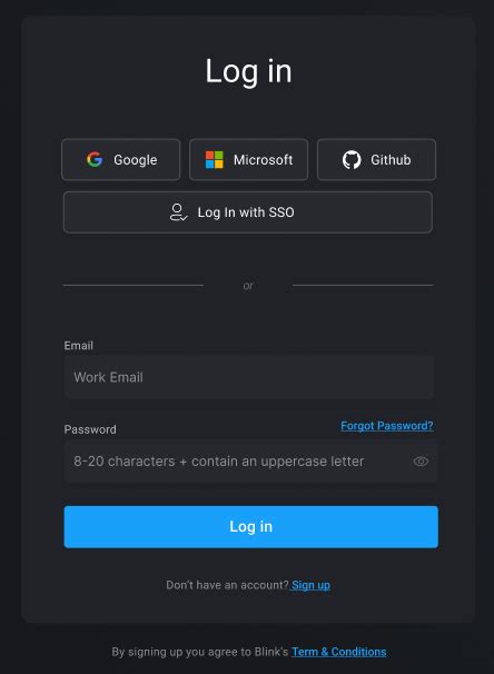 Resetting Your Password Blink Ops Documentation