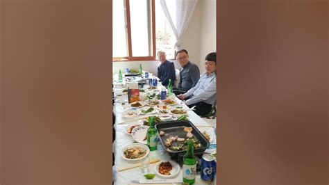 충청도 이장님 삼겹살 파티 괴산군 청안면 효근2리 Youtube
