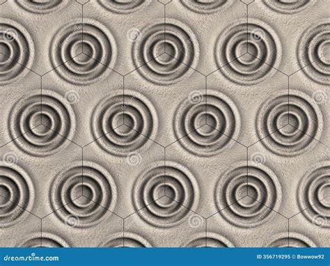 Hexagonal Tile Pattern Wallpaper Background Circle Tile Patterns Stock Image Image Of Tile